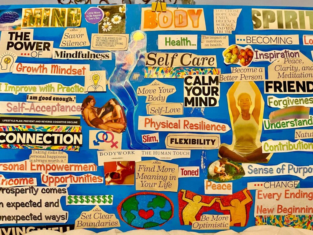 Holistic Massage School Shares – How to Create a Vision Board